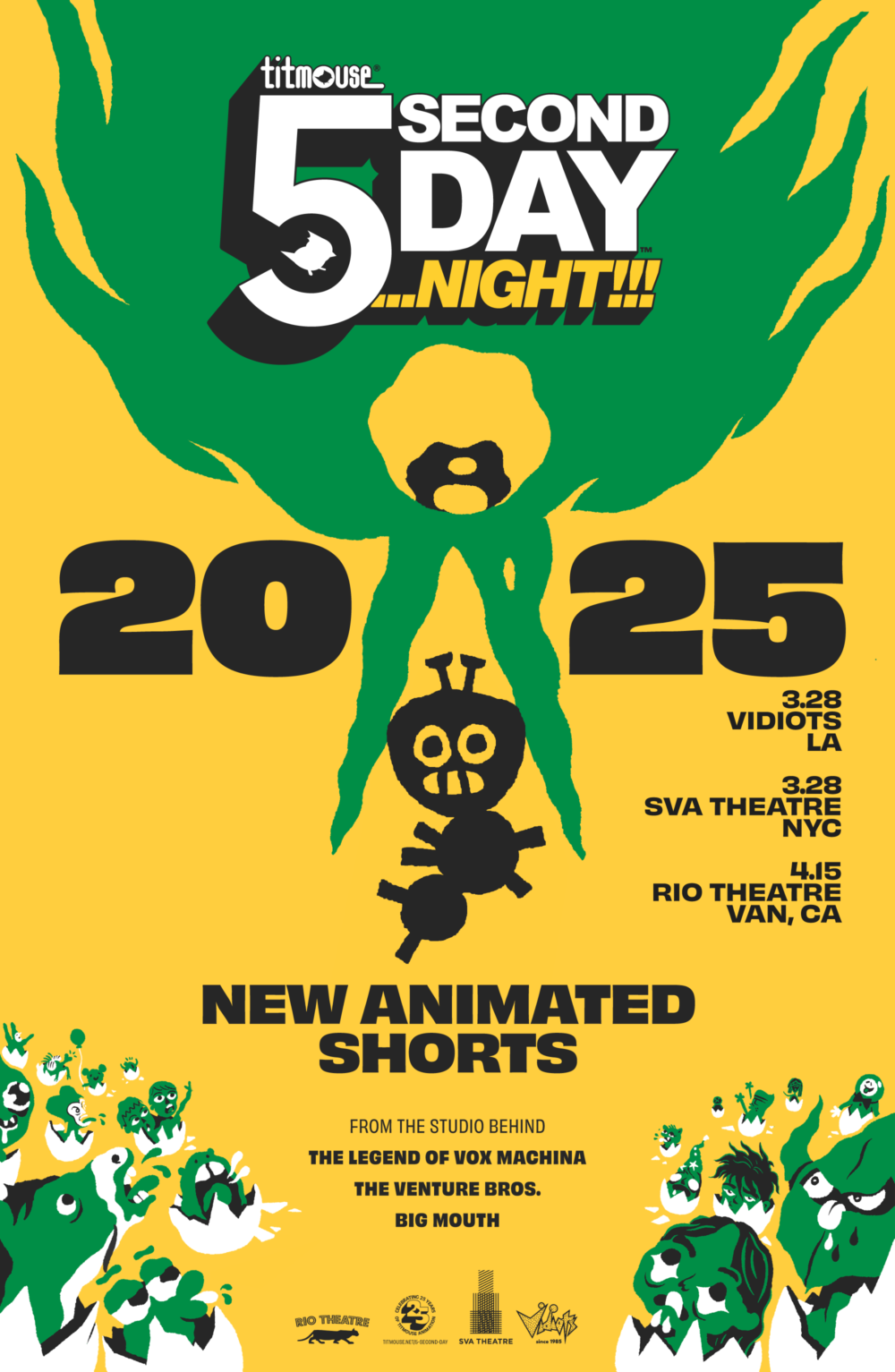 5 Second Day… Night!!! – Titmouse